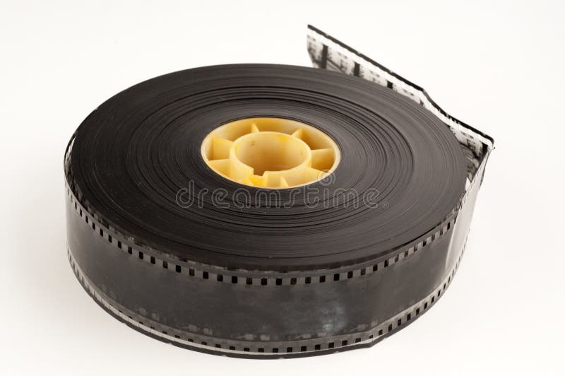 Real Film Reel stock photo. Image of reel, uniform, roll - 1090486