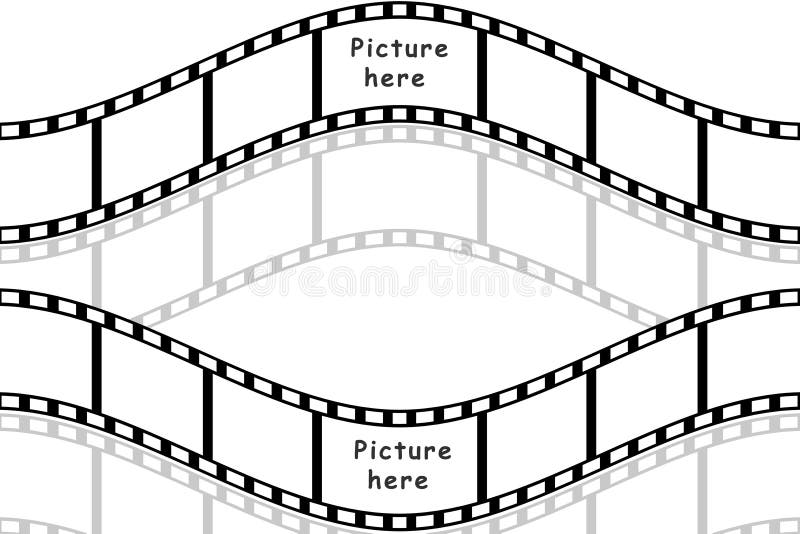 Movie Reel Coloring Page