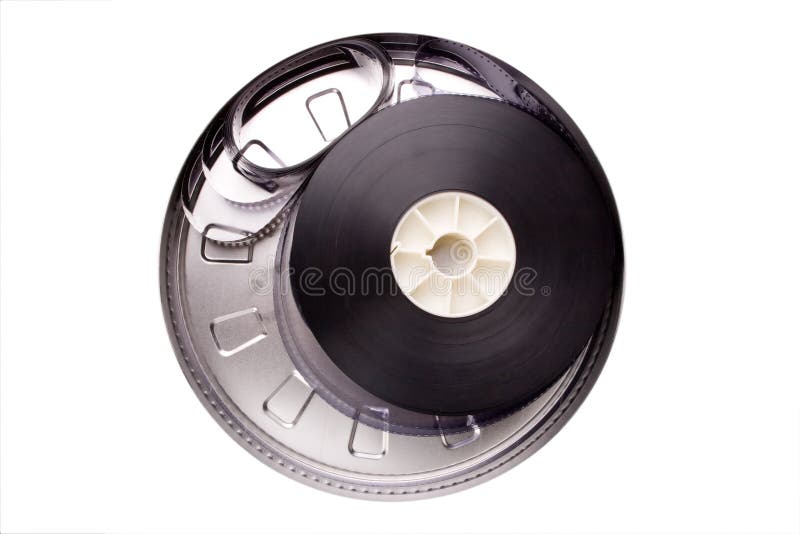Movie Film Spool stock photo. Image of spool, leader, entertainment ...