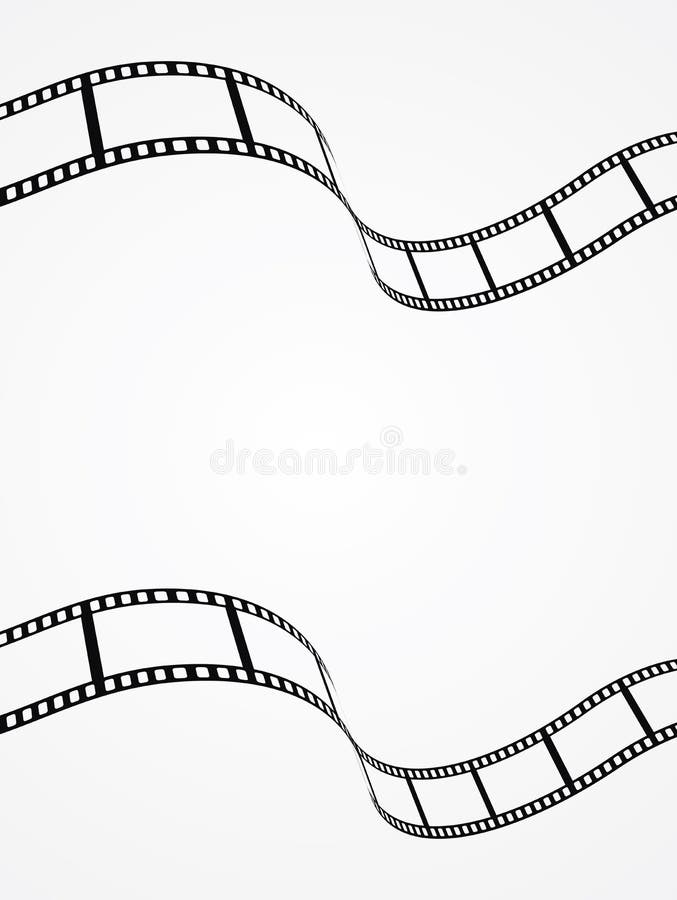 Film reel frame stock vector. Illustration of media - 266222869