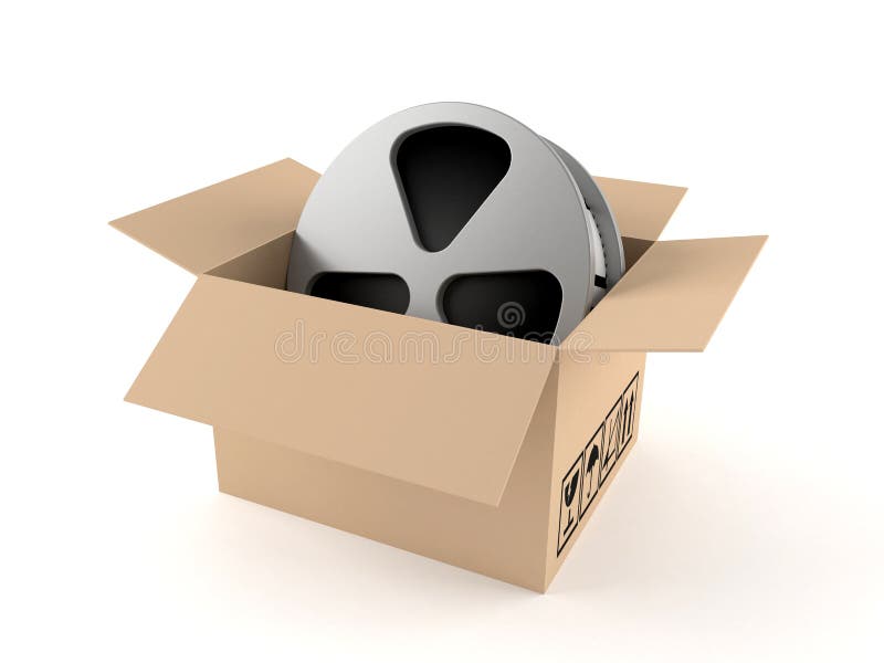 Film Reel Inside Box Stock Illustrations – 12 Film Reel Inside Box ...