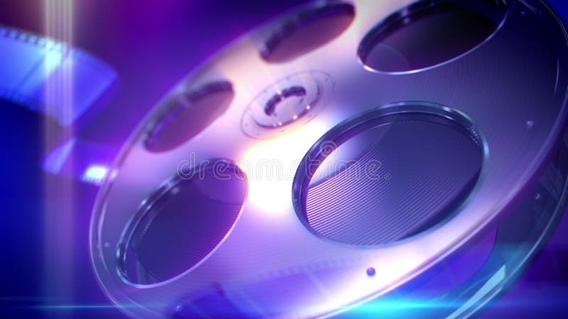 Old 8mm Film Reel Effect on a Green Screen Background Stock Video ...