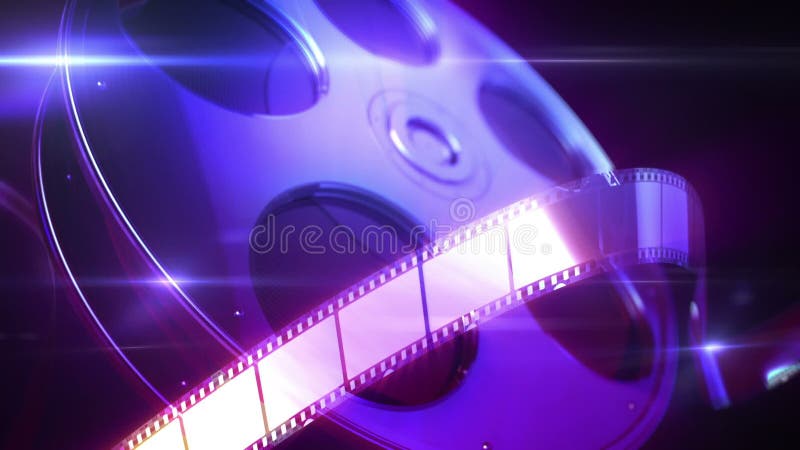 Old 8mm Film Reel Effect on a Green Screen Background Stock Video ...