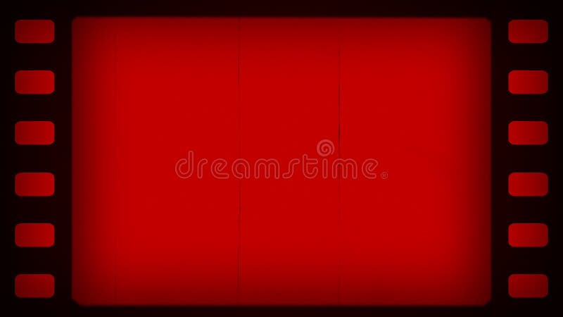Film Reel Red Loop stock footage. Video of vignette - 104332816
