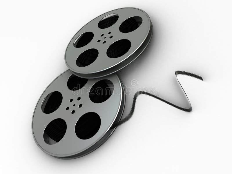 Film reels stock illustration. Illustration of white, film - 2911309