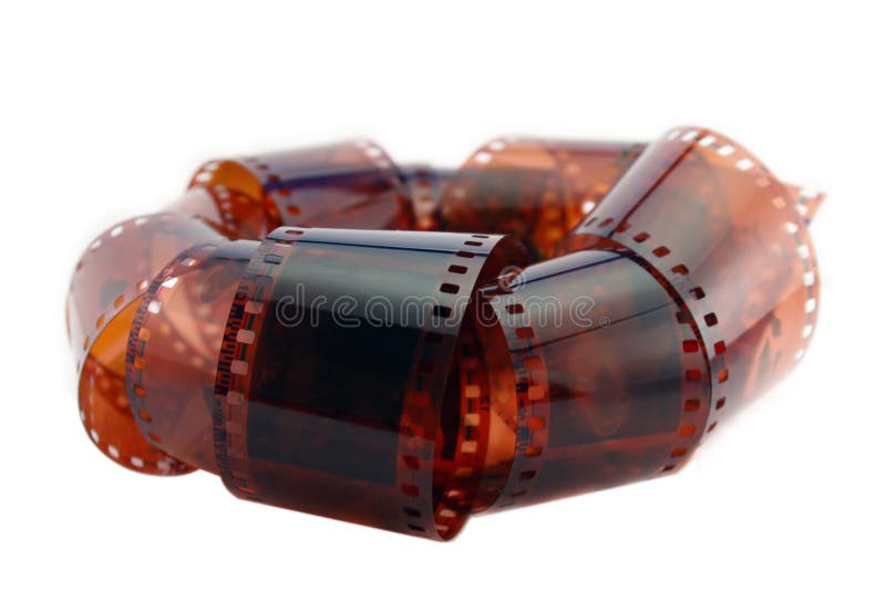 Tangled Film Roll stock photo. Image of photograph, white - 96060