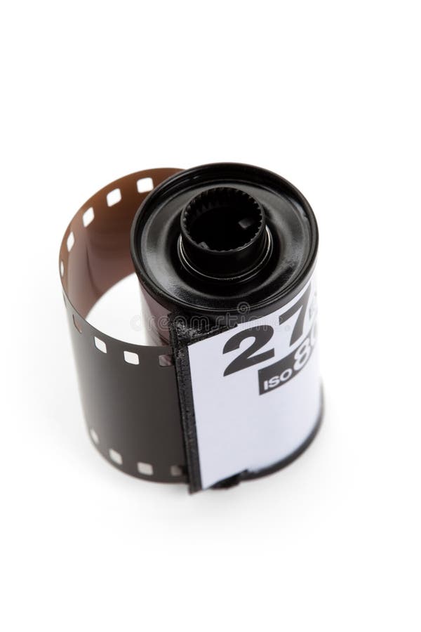 Film roll stock image. Image of isolated, product, hardware - 34903637