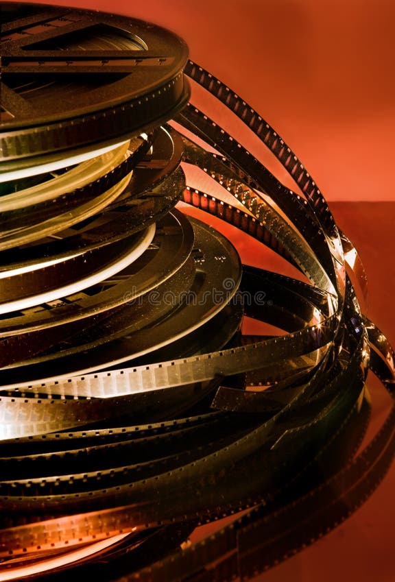 Film rolls stock image. Image of rolls, cinema, video, grain - 841807