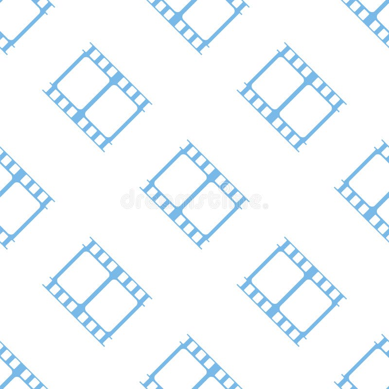 Film seamless pattern stock vector. Illustration of cine - 51707067