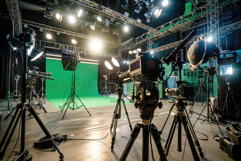 Film Lighting Crew Stock Illustrations – 620 Film Lighting Crew Stock ...