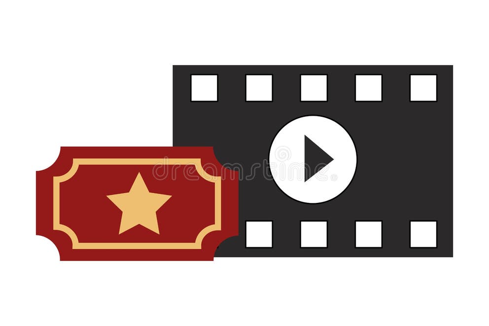 Film set objects icon stock vector. Illustration of production - 142024733