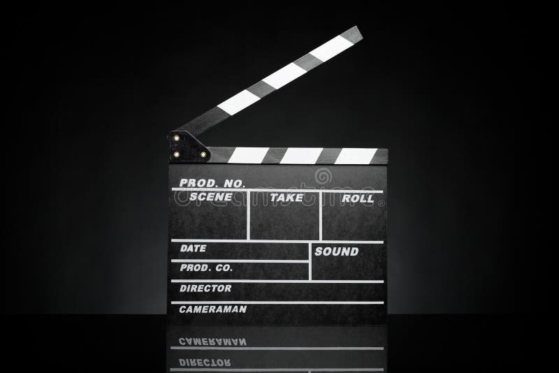 Film Slate stock image. Image of scene, director, white - 16826461