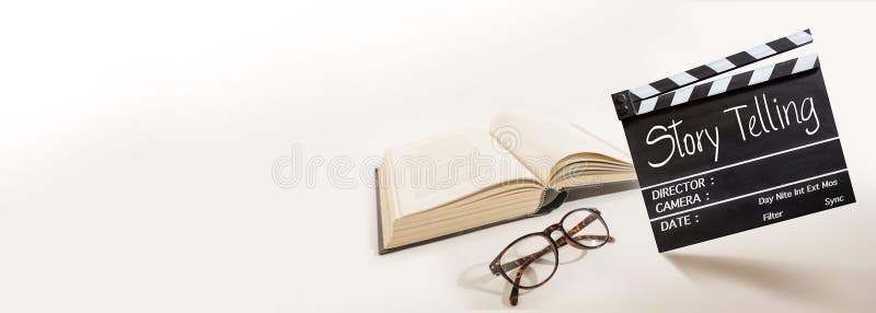 Film Slate, or Movie Clapper Board Stock Image - Image of ideas ...