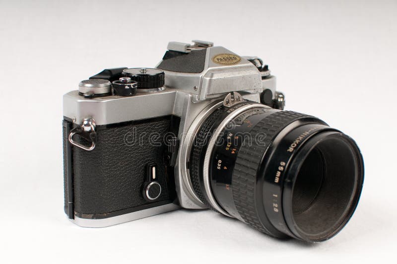 Film SLR Camera stock photo. Image of analog, obsolete - 13788144