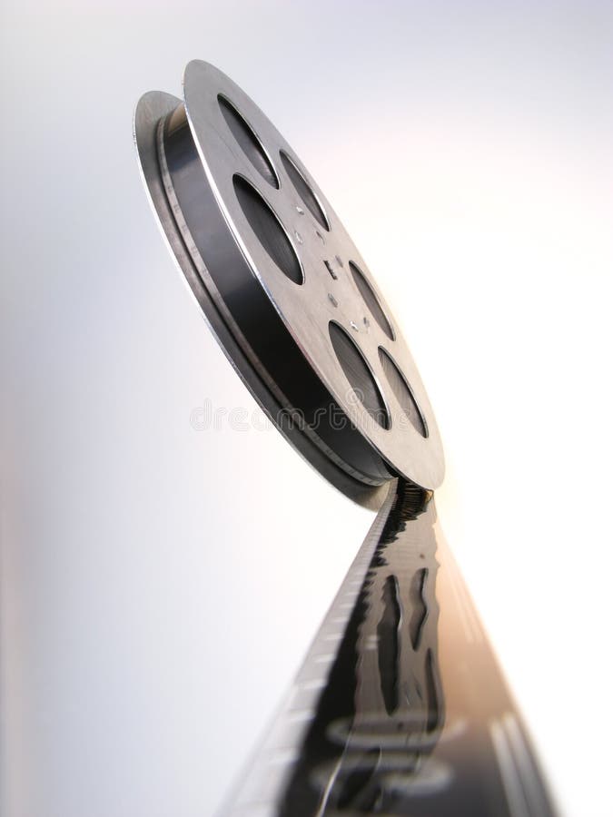 Movie stock image. Image of monochrome, cinema, 16mm, reel - 4444119