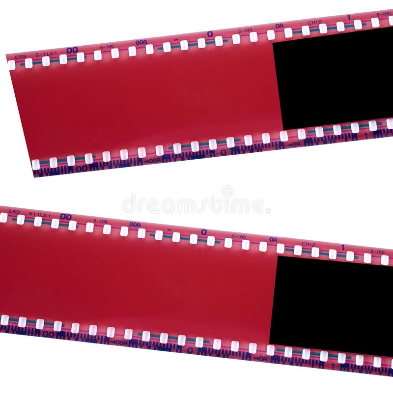 Movie Title Film Strip stock photo. Image of reflection - 1433334