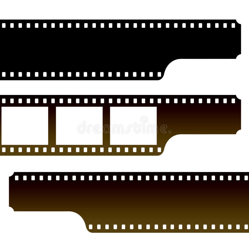 Film strip stock illustration. Illustration of movies - 4380824