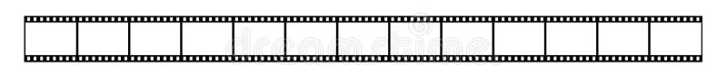 Long film strip stock vector. Illustration of photograph - 2552719