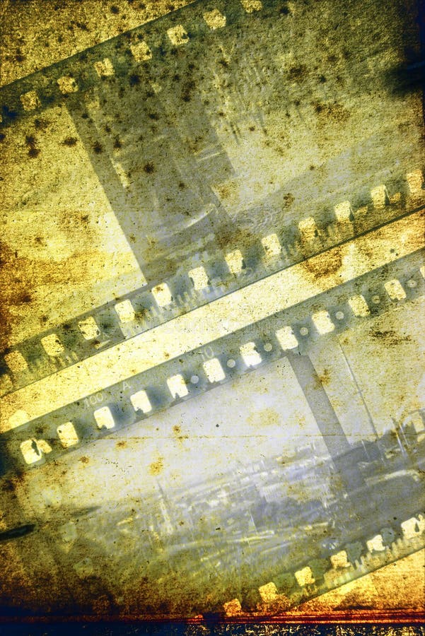 Film Strip Abstract Background Stock Illustration - Illustration of ...