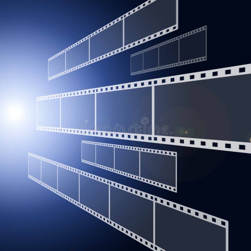 Film strip backgrounds stock illustration. Illustration of filmstrip ...