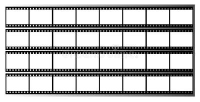 Film strip frames frame stock vector. Illustration of format - 2541531