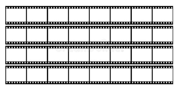 Film strip frames frame stock vector. Illustration of edge - 2561026