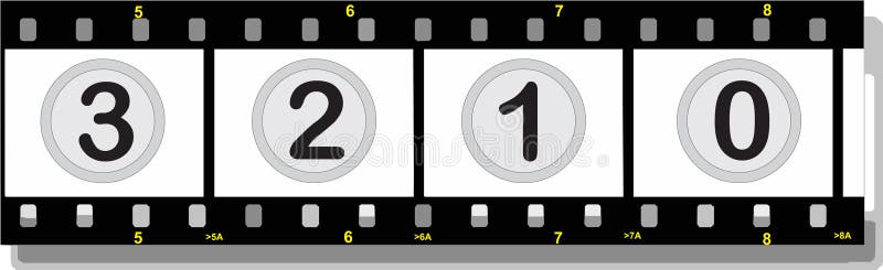 Film Numbers Stock Illustrations – 1,059 Film Numbers Stock ...