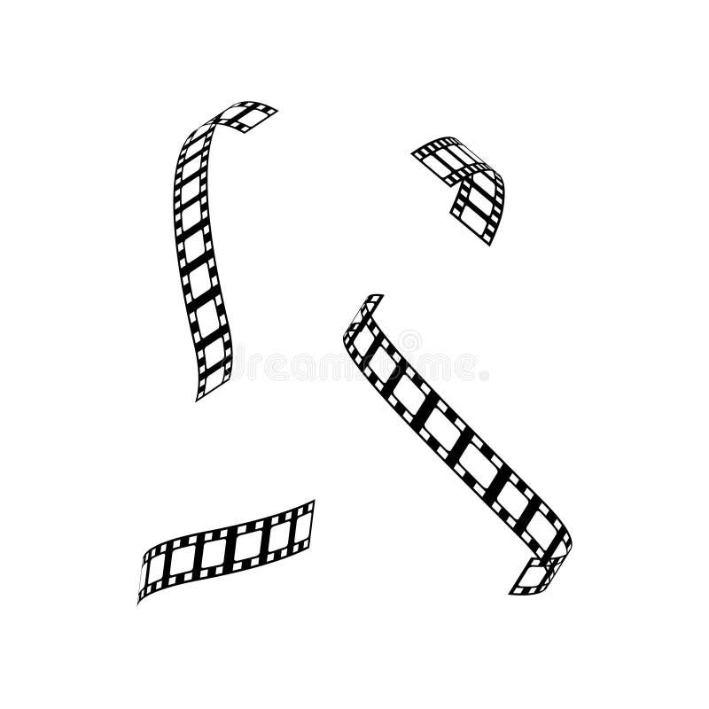 Film Strip Vector Graphic Design Illustration Template Stock Vector ...
