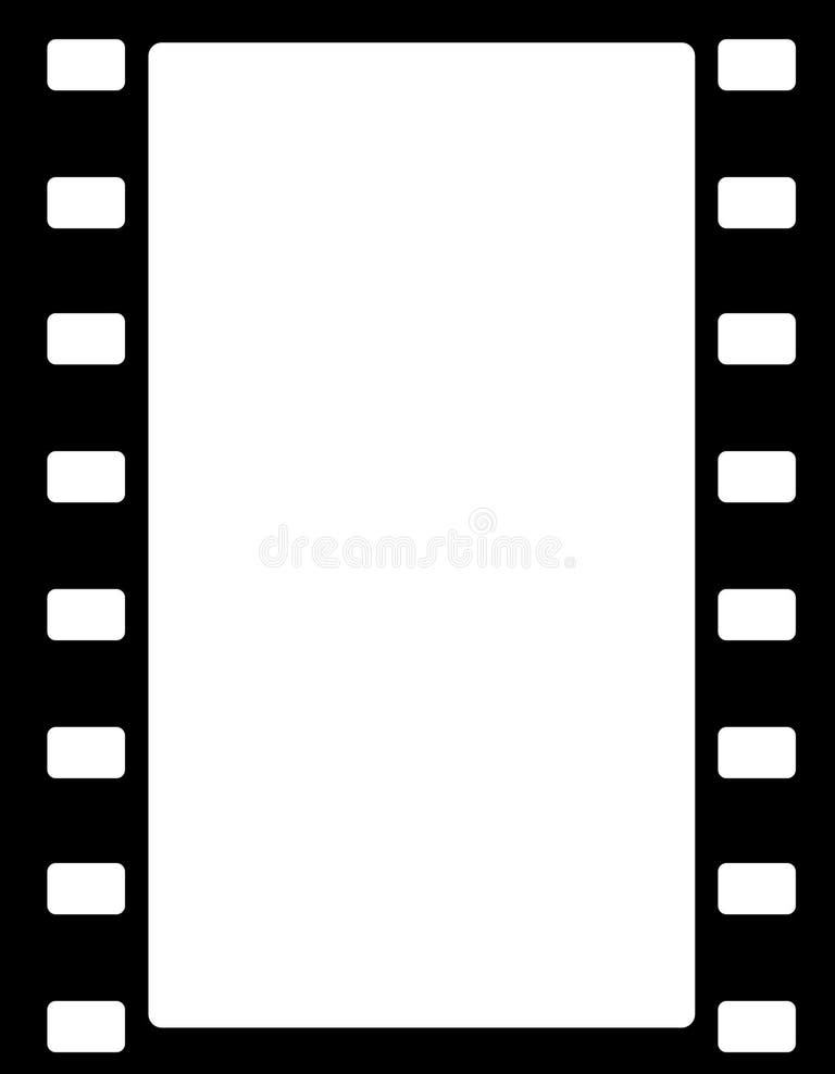 Film Strip Template Border Movie Theater Frame Stock Illustrations ...