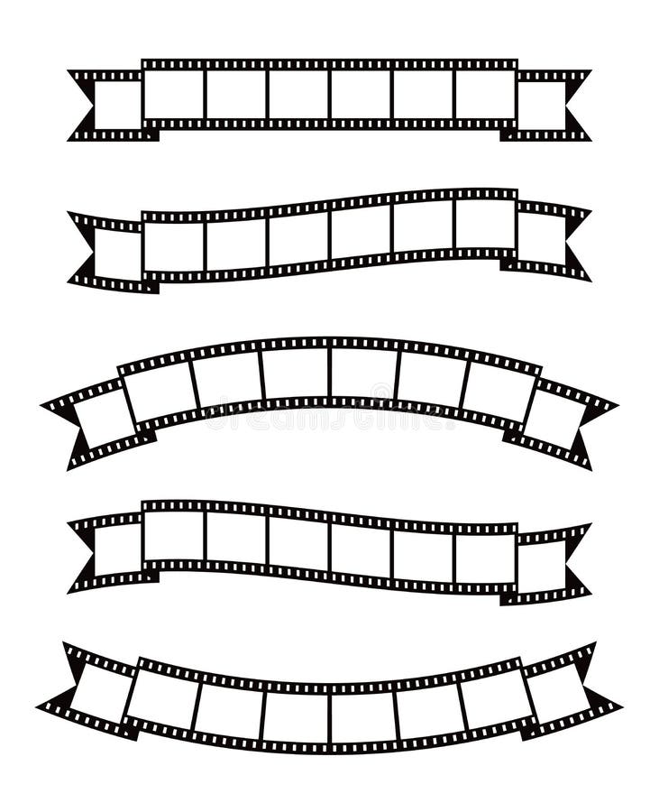 Film Ribbon Stock Illustrations – 2,672 Film Ribbon Stock Illustrations ...