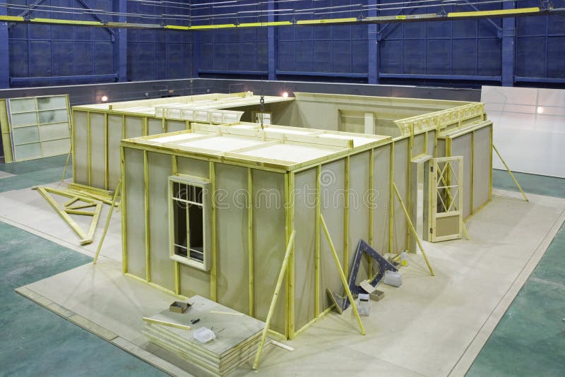 Film studio stock photo. Image of uncompleted, interior - 11499310