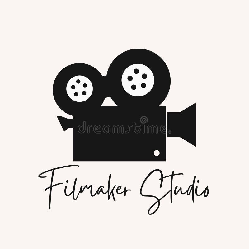 Filmaker studio logo stock illustration. Illustration of presentation ...