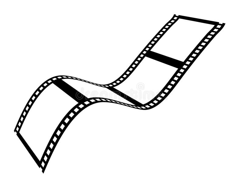 Filmband vektor abbildung. Illustration von feld, negativ - 15803941