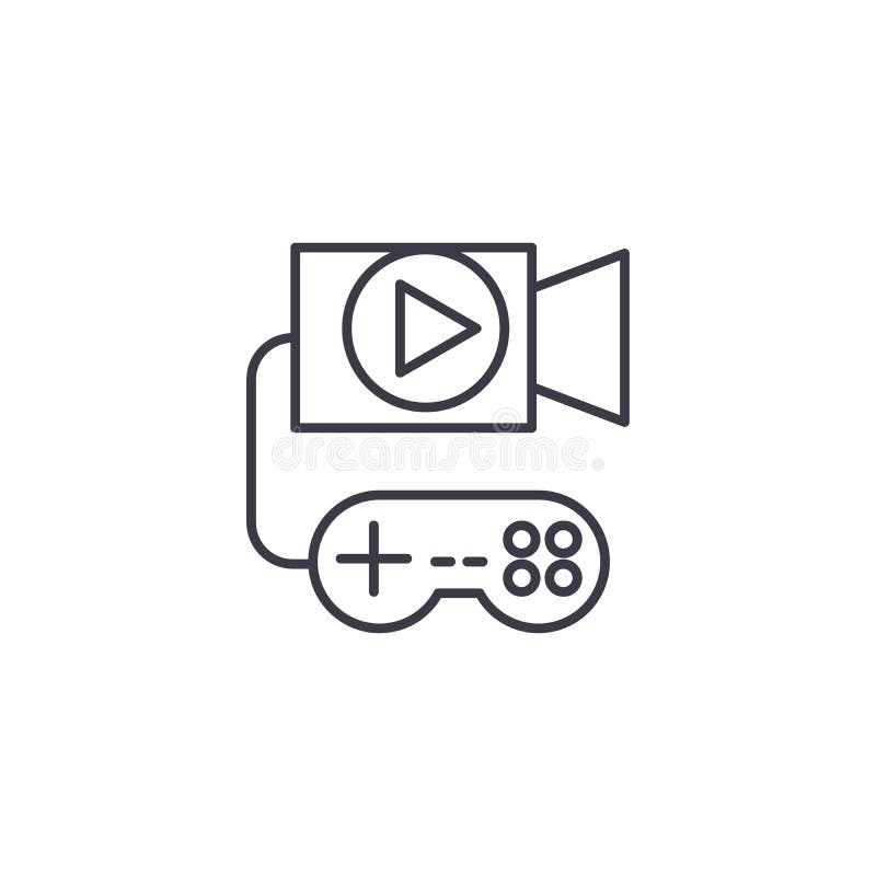 Filming a Commercial Linear Icon Concept. Filming a Commercial Line ... Filming a Commercial Linear Icon Concept. Filming a Commercial Line ...