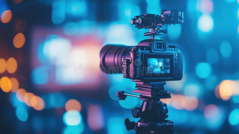 Filming a Professional Interview in a Tech-equipped Studio with a ...