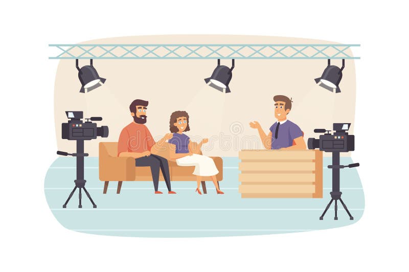 Filming Tv Show Stock Illustrations – 368 Filming Tv Show Stock ...