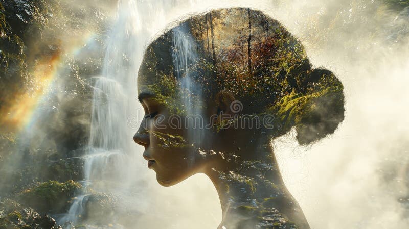 Filmmaker S Double Exposure Portrait with Nature Elements Studio ...