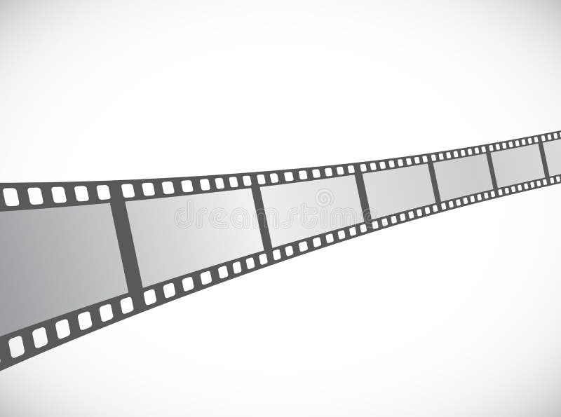Old Filmstrip Abstract Background. Vector Stock Illustration ...