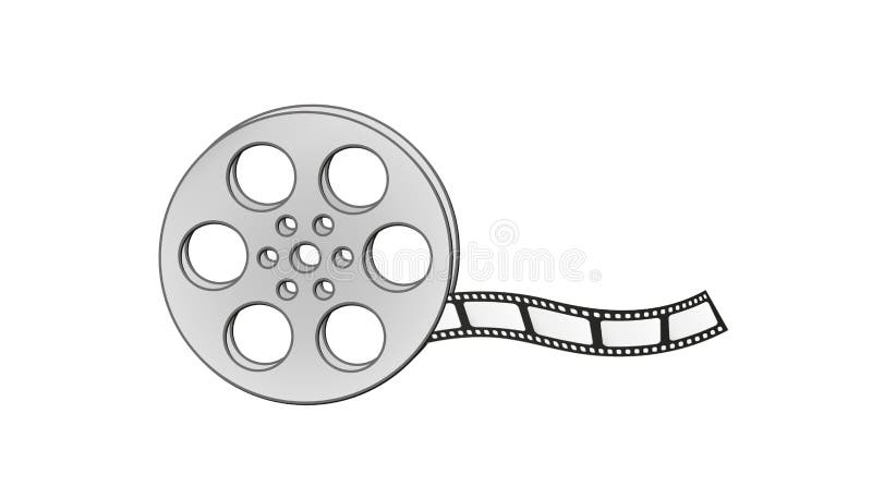 Movie Reel Coloring Page