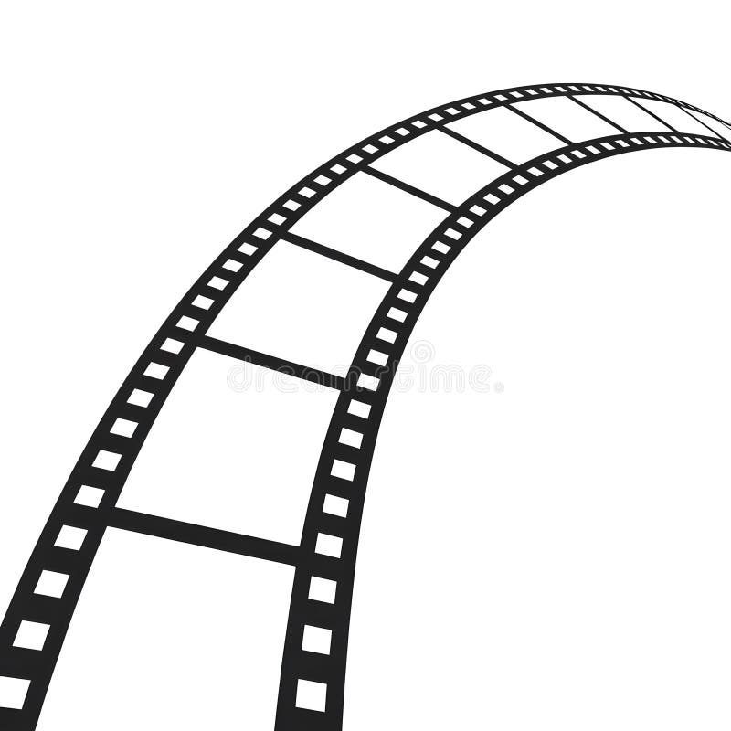 Curved Filmstrip Stock Illustrations – 751 Curved Filmstrip Stock ...