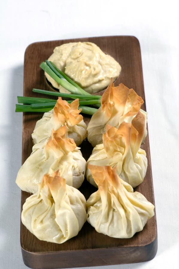 Filo pastry platter stock photo. Image of garlic, snack - 6612172