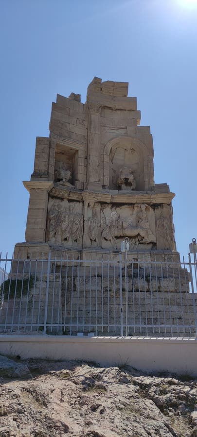 Filopappou hill stock photo. Image of comeing, black - 56062364