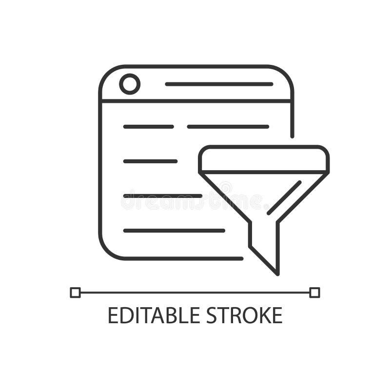 Isolation Symbol Linear Icon Stock Vector - Illustration of line, icon ...