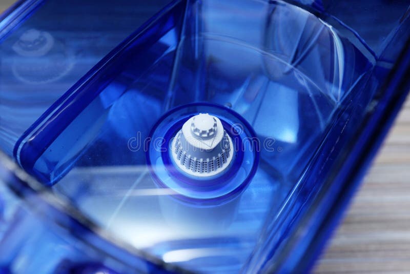 Filter for Cleaning Drinking Water on the Table in the Kitchen ...