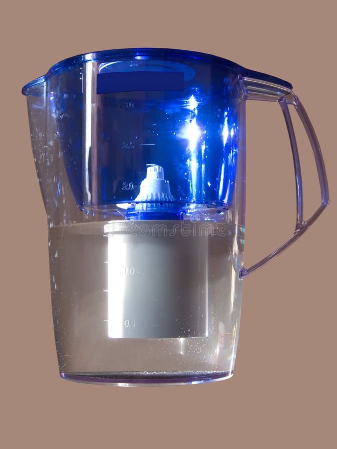 Filter clearing water stock photo. Image of capacity - 13808974