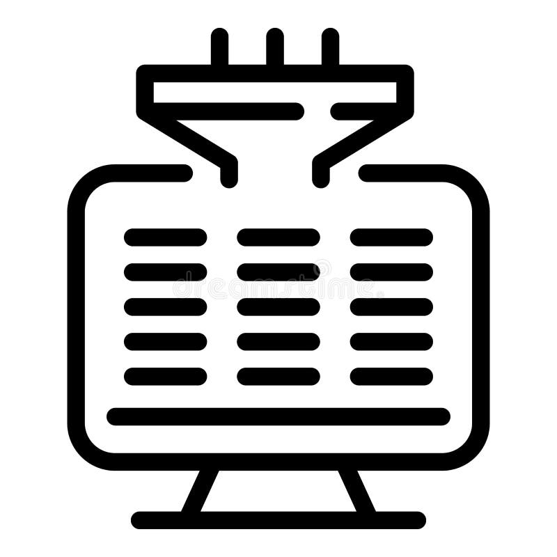 Database Icon Digital Purple Stock Vector - Illustration of internet ...