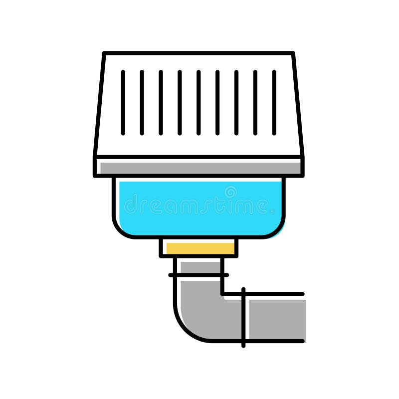 Filter of Drainage System Color Icon Vector Illustration Stock Vector ... Filter of Drainage System Color Icon Vector Illustration Stock Vector ...