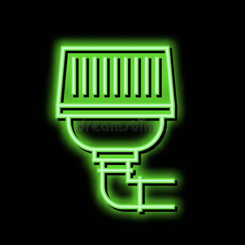 Drainage System Road Neon Glow Icon Illustration Stock Vector ... Drainage System Road Neon Glow Icon Illustration Stock Vector ...
