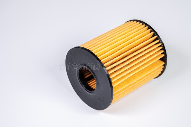 The Filter Element of a New Oil Filter. New Spare Parts for an Internal ...
