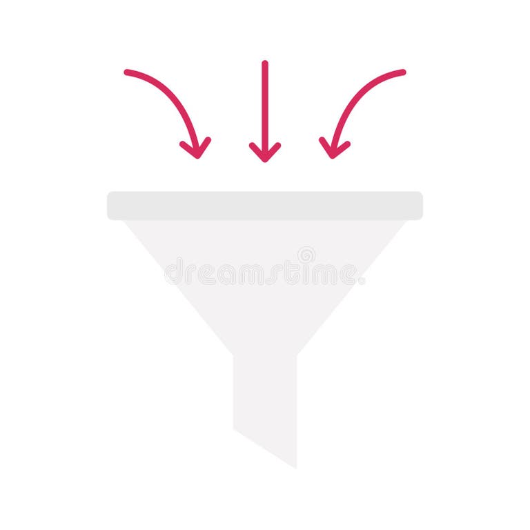 Filter Flat Vector Icon Which Can Easily Modify or Edit Stock Vector ...